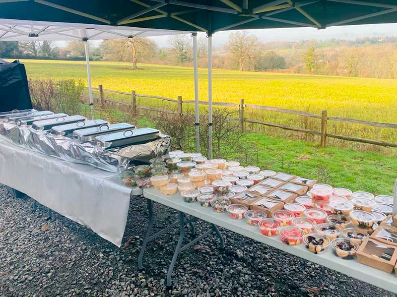 Hot Boxing Catering Service | TV and Film Location Catering | Rose Catering